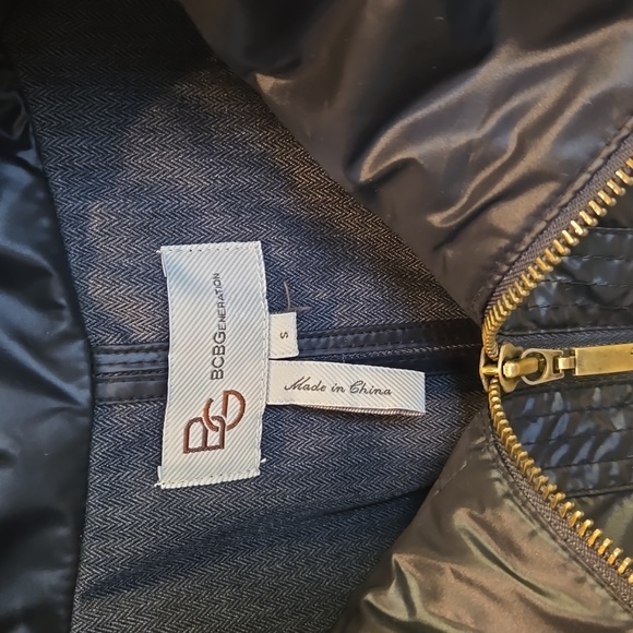 BCBG | Jackets & Coats | Black Coat | Poshmark